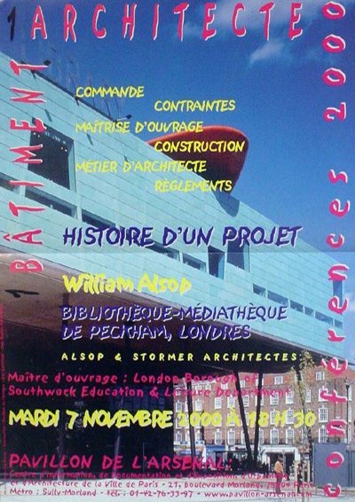 William Alsop | 1 architect, 1 building | current cycles | Lectures ...