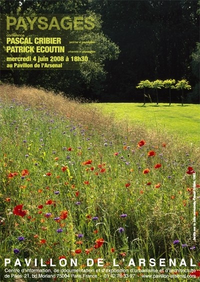 Pascal Cribier et Patrick Ecoutin | Paysages | Conférences | Pavillon ...