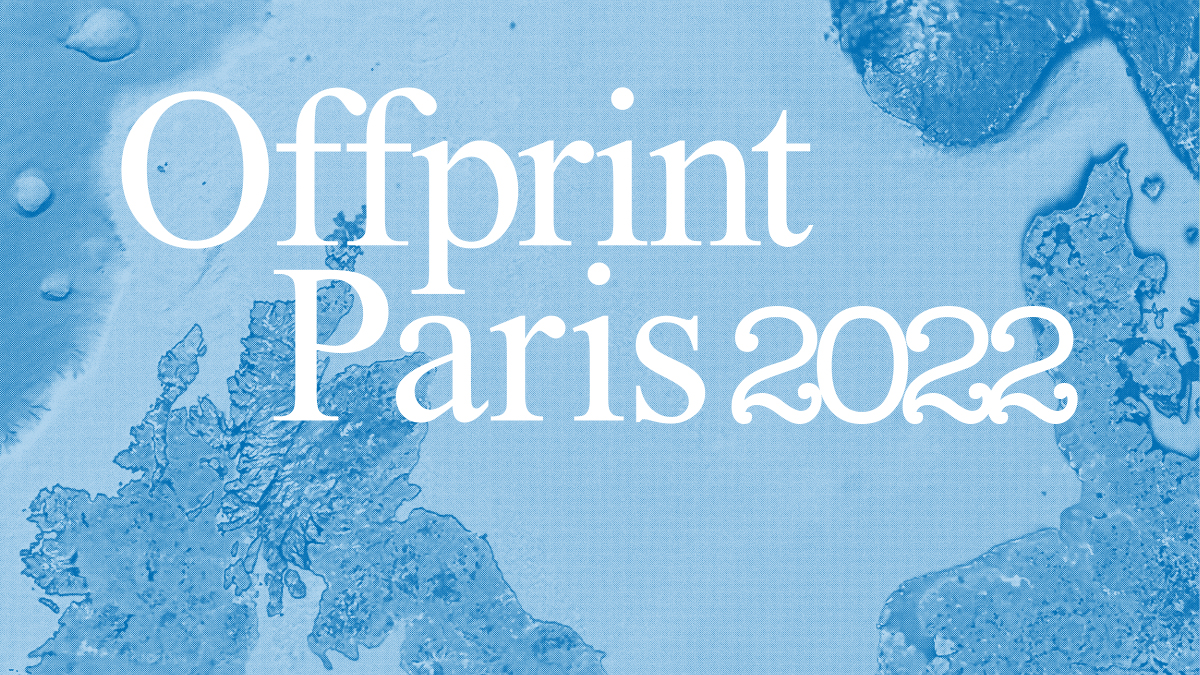Offprint Paris 2022 | Visite et activités | Pavillon de l'Arsenal